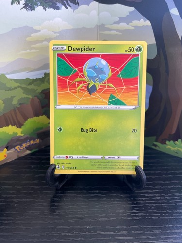 Dewpider 019/264 - Fusion Strike - Common - Pokemon Card TCG - LP | eBay