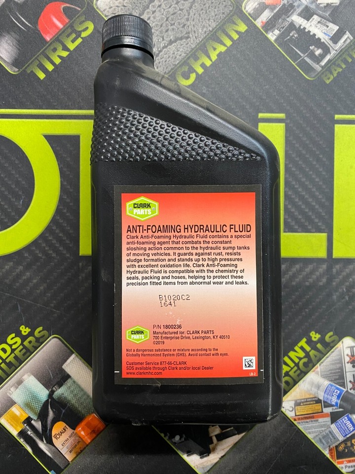 CLARK Forklift Anti-Foaming / Anti-Wear Hydraulic Fluid MS68 #1800236 ...
