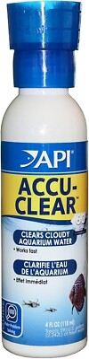 API ACCU-CLEAR CLEARS CLOUDY WATER TROPICAL FRESHWATER AQUARIUM FISH ...