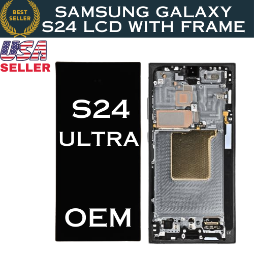 OEM LCD With Frame Compatible W/Samsung Galaxy S24 Ultra 5G(US ...
