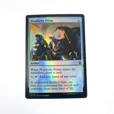 Prophetic Prism 335 - MTG -Commander Legends: Battle for Baldur's Gate ...