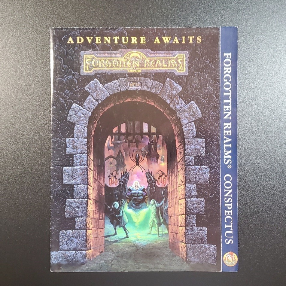 AD&D Fold-Out Conspectus - Forgotten Realms - Dungeons and Dragons ...