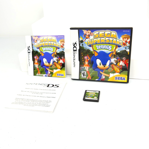 Sega Superstars Tennis (Nintendo DS, 2006) - TESTED, COMPLETE, NO ...