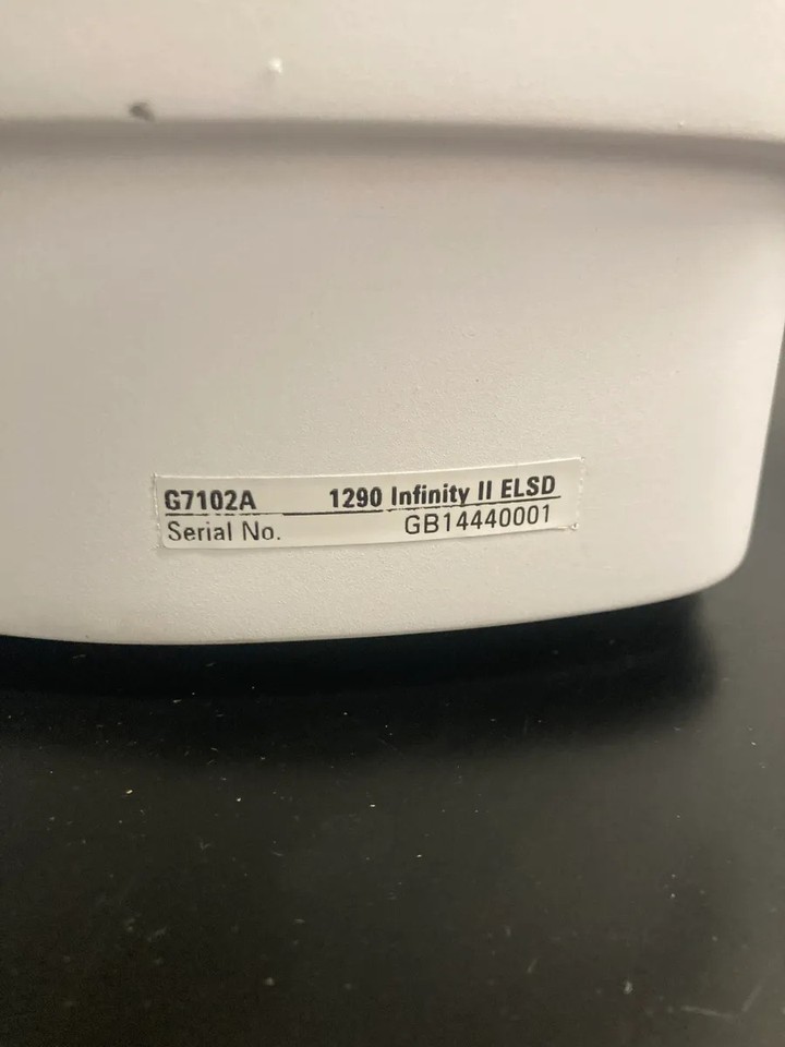 Agilent G7102A 1290 Infinity II Evaporative Light Scattering Detector ...
