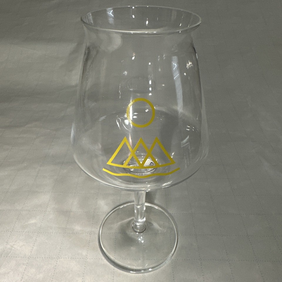 Hudson Valley Brewing Co Yellow Logo Rastal Teku Beer Drinking Glass | eBay