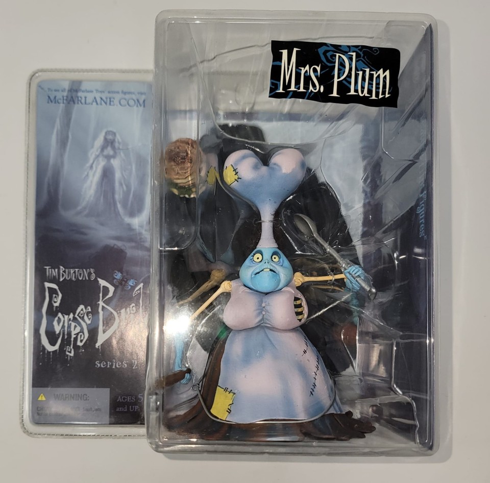 Corpse Bride Mcfarlane Toys Action Figure Tim Burton Series 1-2 LOT OF ...