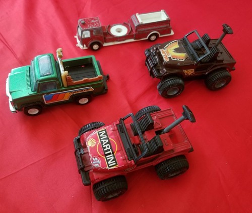 Monster truck toys Jeep 2x4 Super Climber, tootsietoy lot 4 truck ...