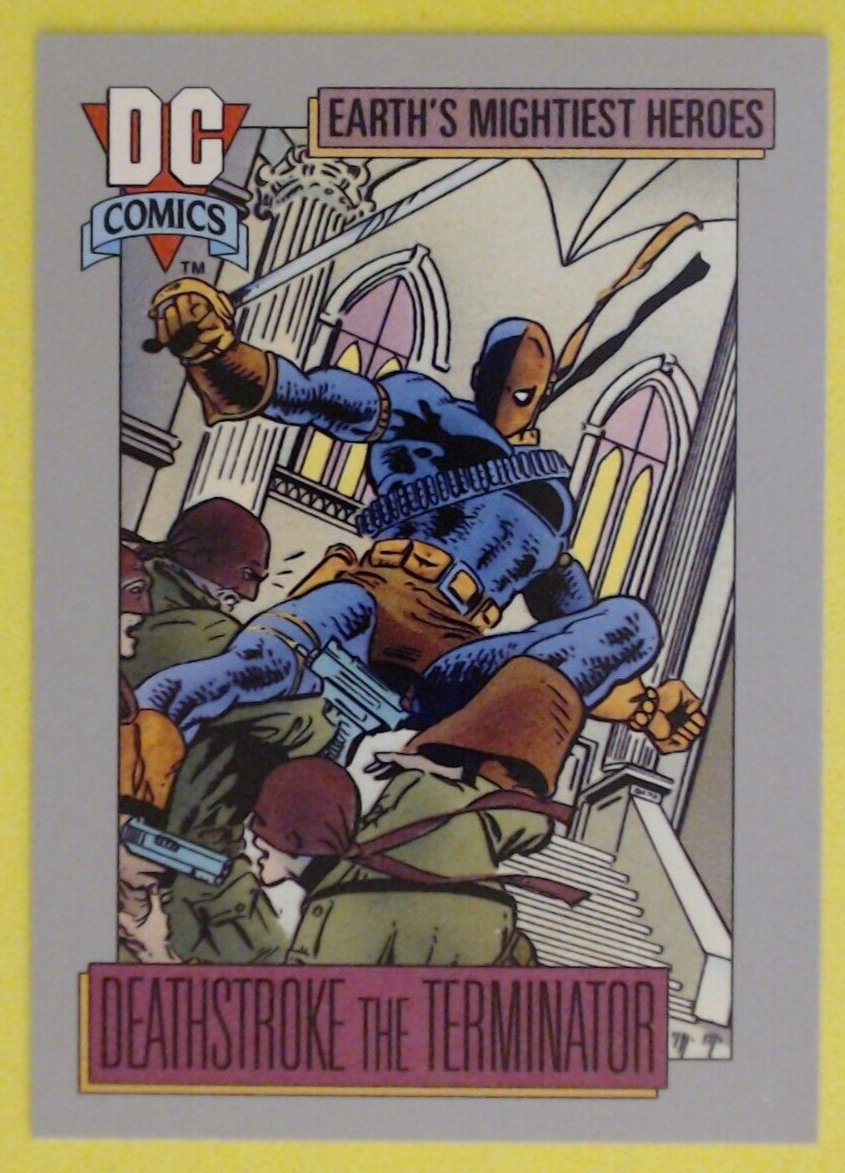1992 Impel DC Cosmic Comic Cards #44 Deathstroke the Terminator | eBay
