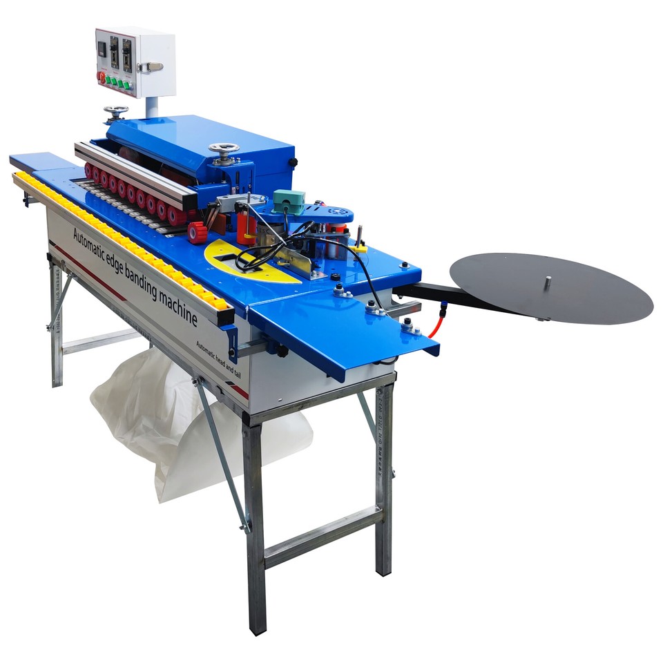 110V Automatic Edge Banding Machine Double-sided trimming&gluing ...