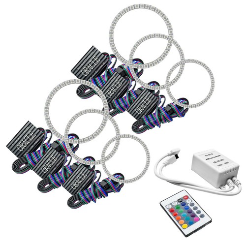 Oracle LED Headlight Halo Lights for Add On Custom Lighting ColorSHIFT ...