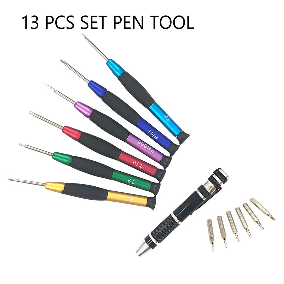 KUMA 13-Piece Multi-function Pocket Precision Screwdriver Tool Set Kit ...