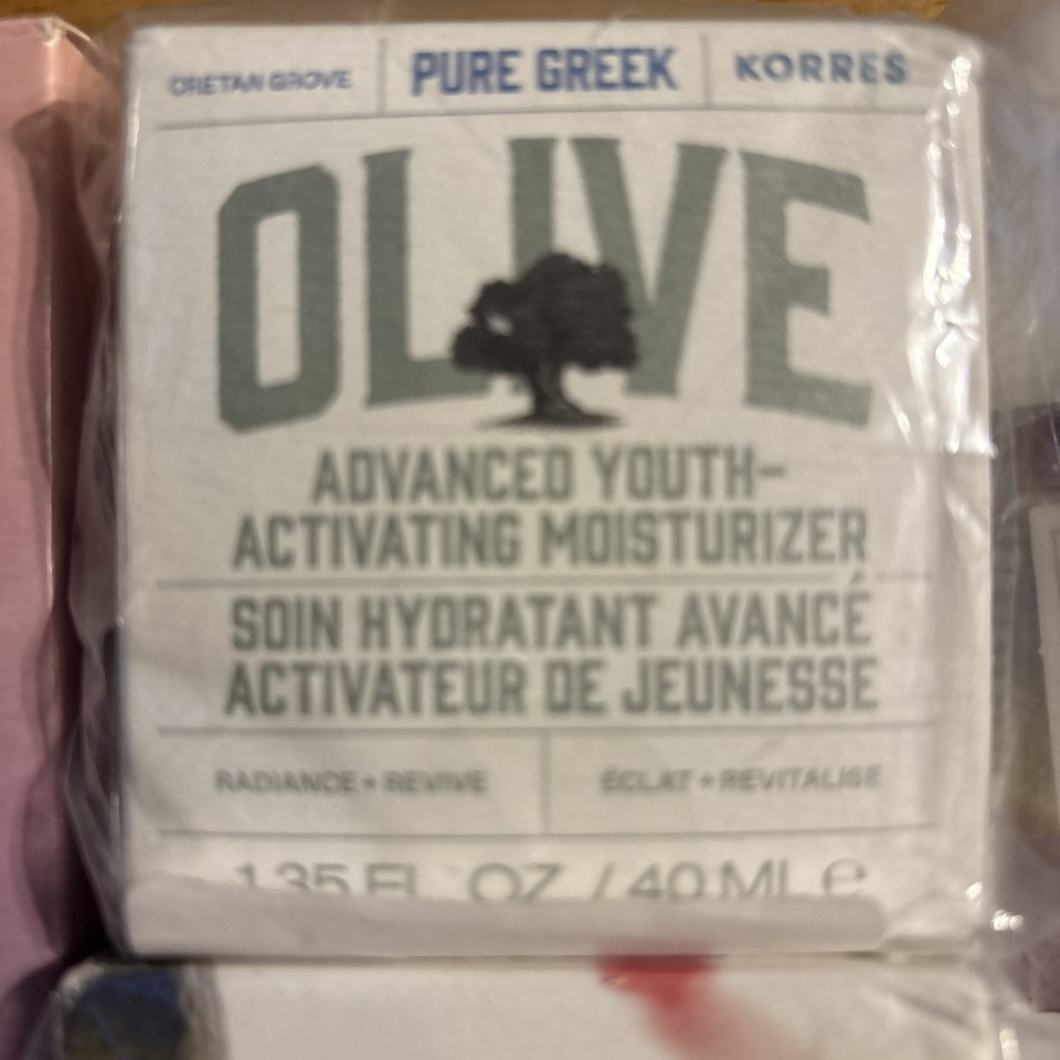 4 items Pure Greek Olive, Tanning & Skin Perfect Serum, Gel Moisturizer ...