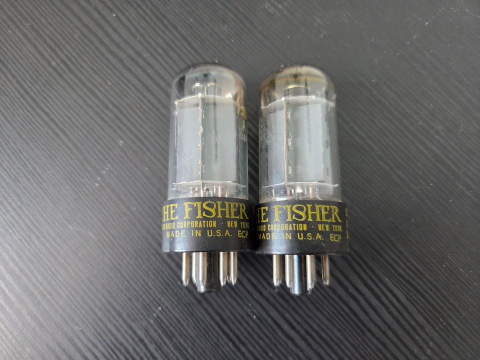 THE FISHER 7591A Power Tubes Matched pair | eBay