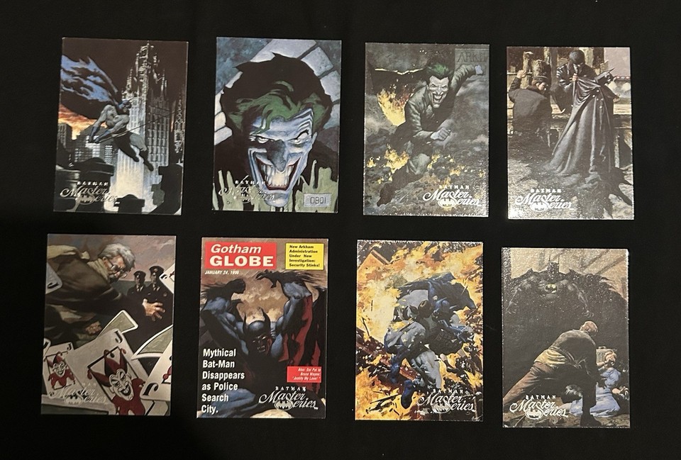 Skybox Batman Master Series Cards, 1995 #’s 1-15, 17-89. 88 Total In ...
