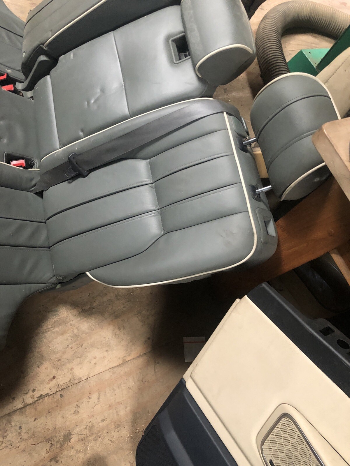 Lot25 RANGE ROVER L322 Vogue Leather Front And Rear Seats Van Bus ...