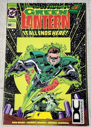 Green Lantern #50 - 1st app of Kyle Rayner as a Green Lantern- DC Logo ...