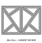 Geometric Photo Frame Metal Cutting Dies Stencils DIY Scrapbooking ...