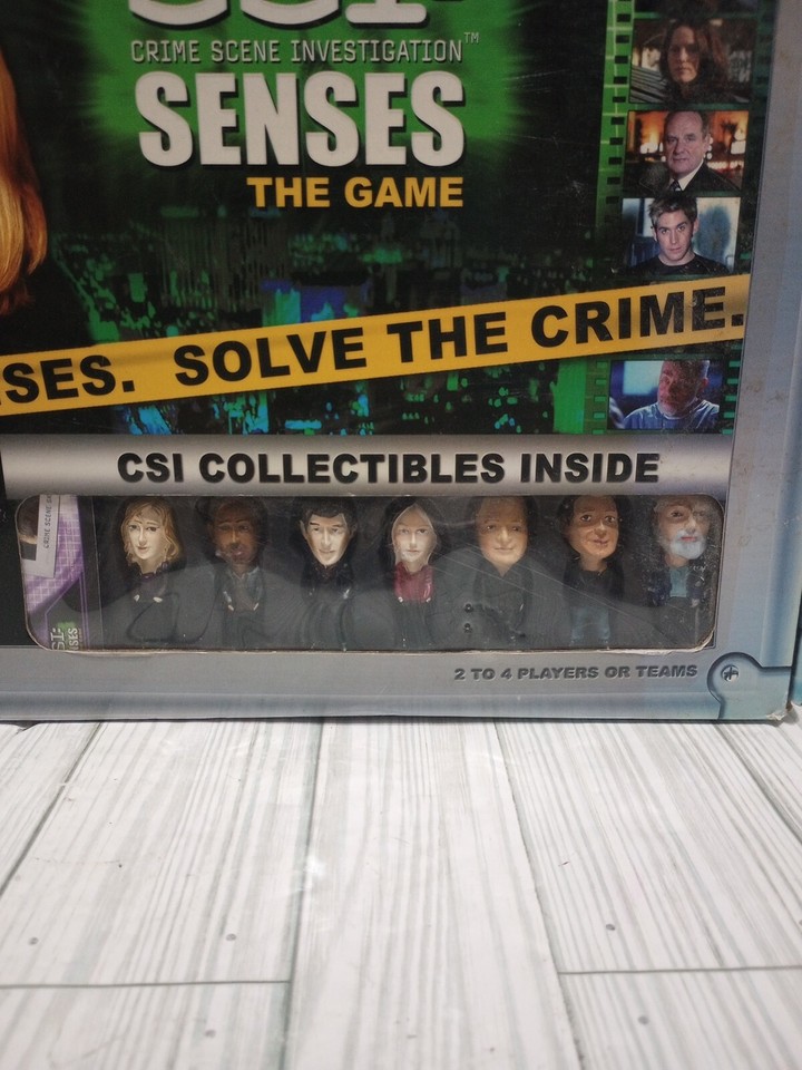 CSI:Senses The Game Crime Scene Investigation Board Game with ...