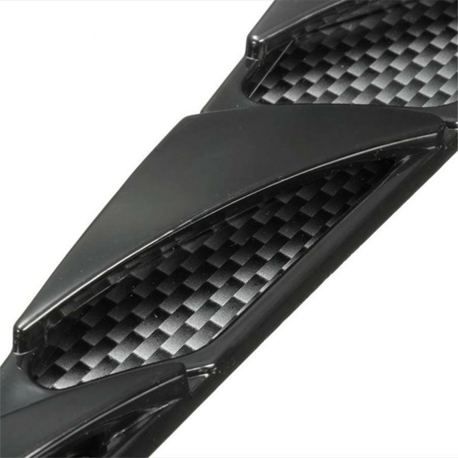 1 Pair Car Air Flow Side Fender Covers Vent Hood Stickers Decoration ...