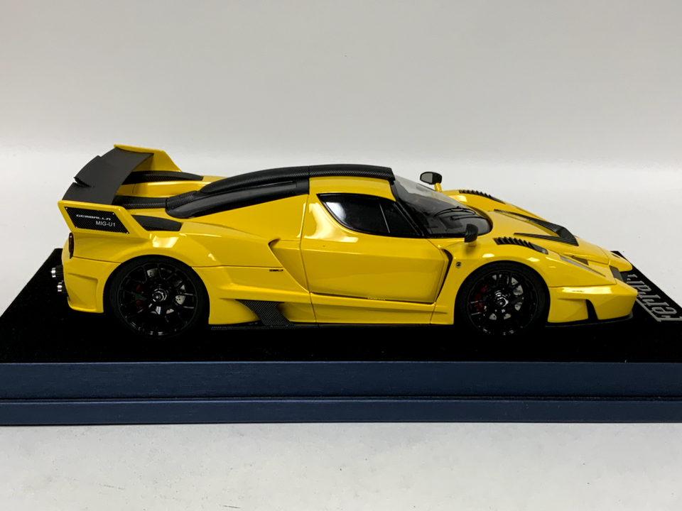 1/18 Ferrari Gemballa Mig U1 in Yellow Hand Build Resin Model n BBR or ...