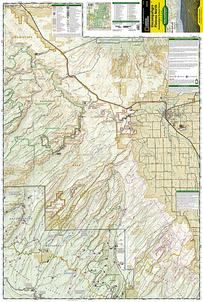 Uncompahgre National Forest [Map Pack Bundle] by National Geographic ...