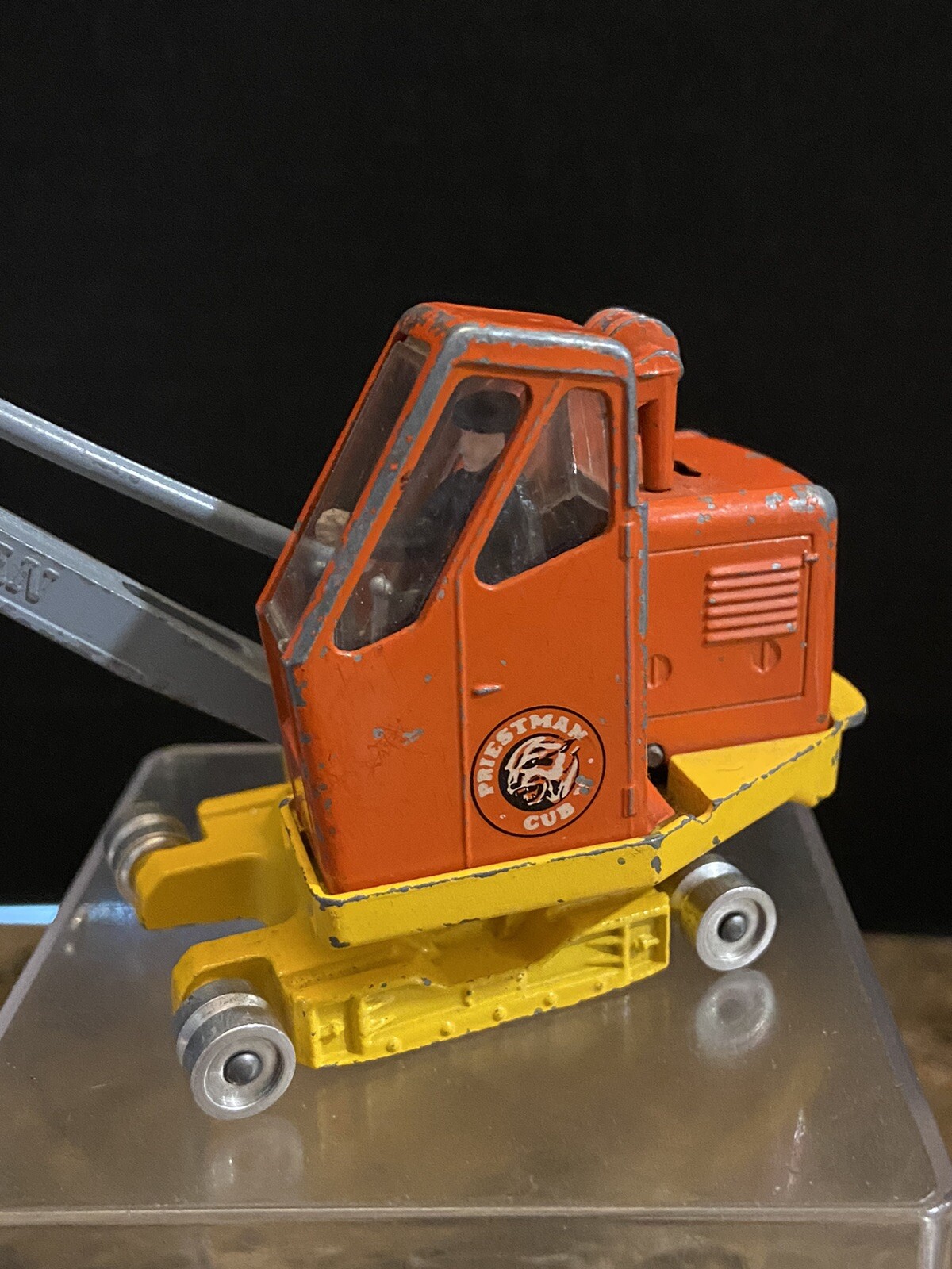 VINTAGE CORGI MAJOR TOYS # 1128 PRIESTMAN CUB SHOVEL DIECAST EXCAVATOR ...
