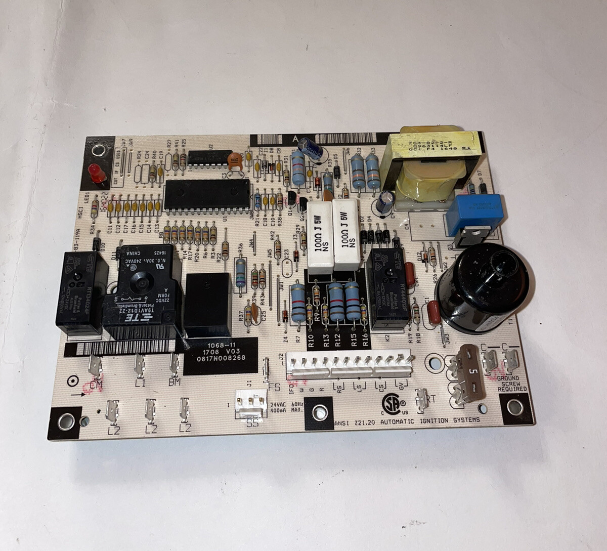 LH33WP007 Carrier Bryant Furnace Control Circuit Board 1068-15 #P13 for ...