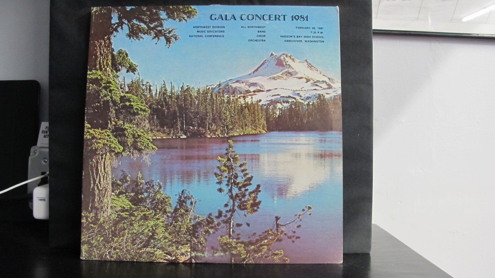 NW DIVISION MUSIC EDUCATORS NATIONAL CONFERENCE GALA CONCERT 1981 - LP ...