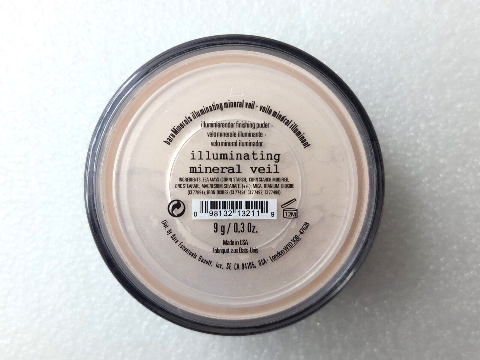 bareMinerals illuminating Mineral Veil Finishing Powder 9g / 0.3 Oz ...