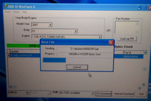CHRYSLER DRB III DRB 3 Diagnostic Scan Tool Super Card 2 Ch7015 Ch7000a ...