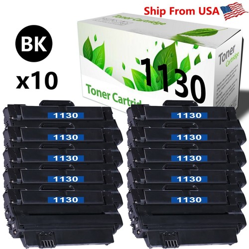 10 pack 330-9523 (7H53W) Black Toner replacement for 1130 1135n 1130n ...