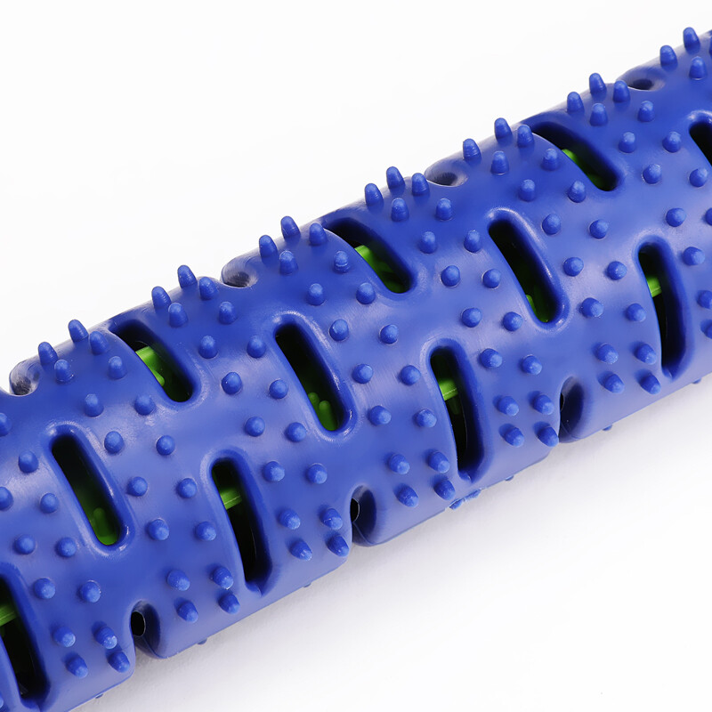 9.8" Dog Toys Toothbrush TPR Chew Bite Teeth Cleaning Pet Molar ...