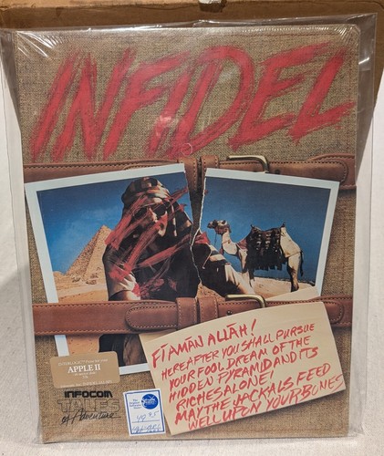 Infocom Infidel for Apple II. Rare Folio Edition - NOS NIB NEW | eBay