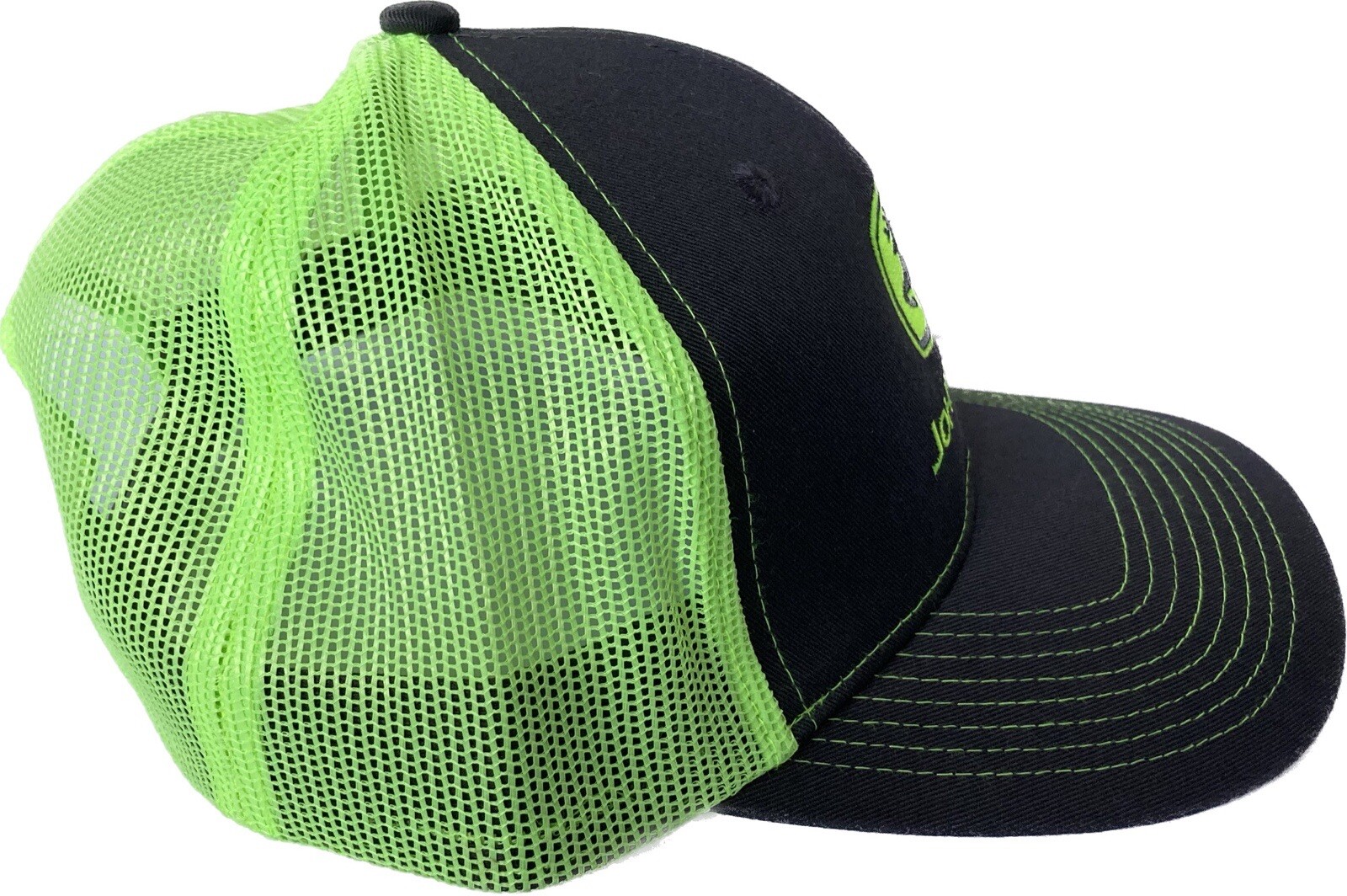 John Deere Hutson Embroidered Mesh Snapback Trucker H… - Gem