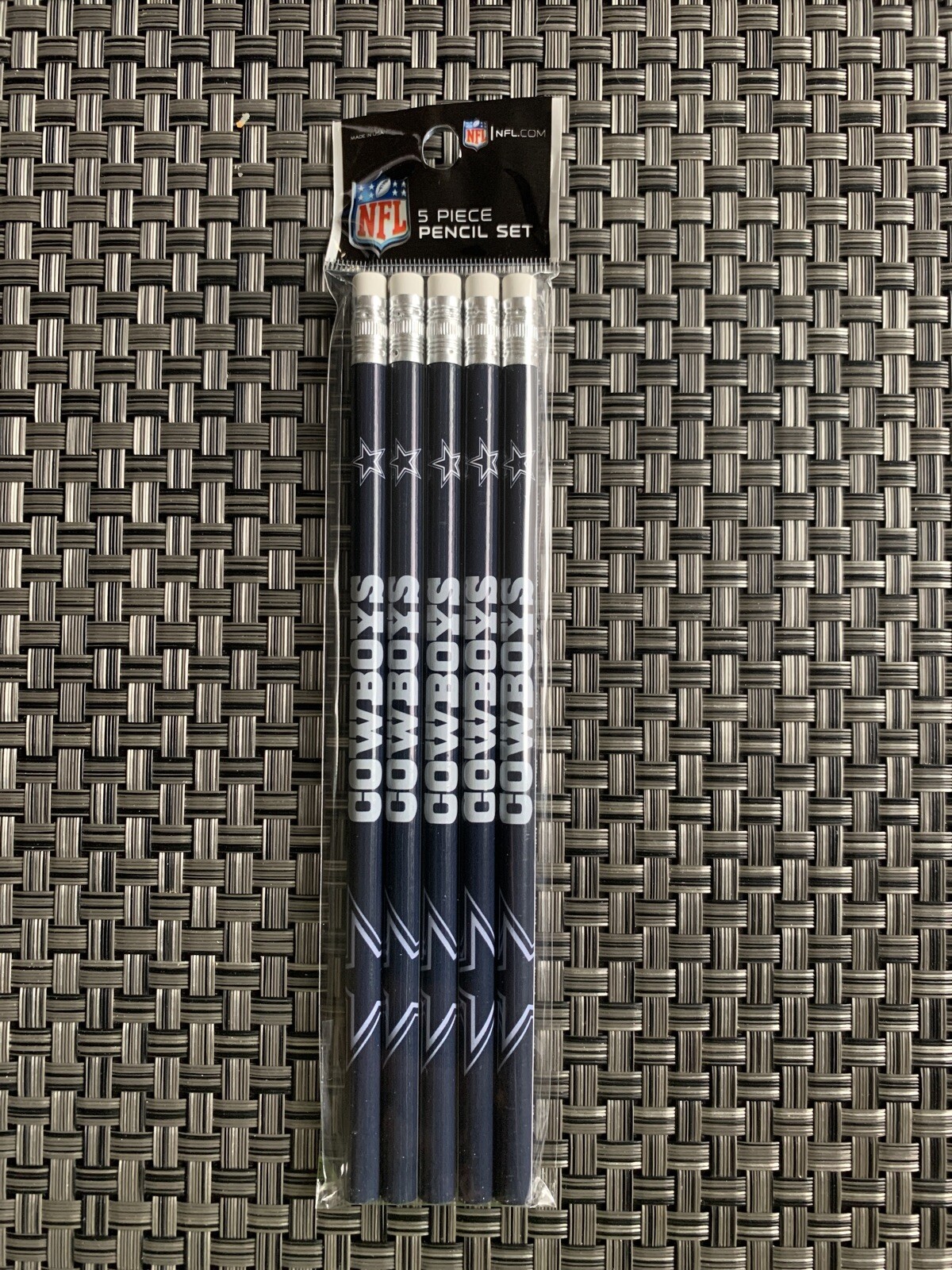 NFL DALLAS COWBOYS 5 PACK PENCILS NEW NIP | eBay