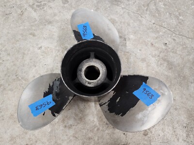 ALUMINUM 14 1/2" X 17P MERCURY BLACK MAX PROPELLER, 48-78118-17, FLO ...