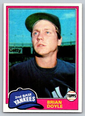 1981 Topps #159 Brian Doyle Yankees | eBay