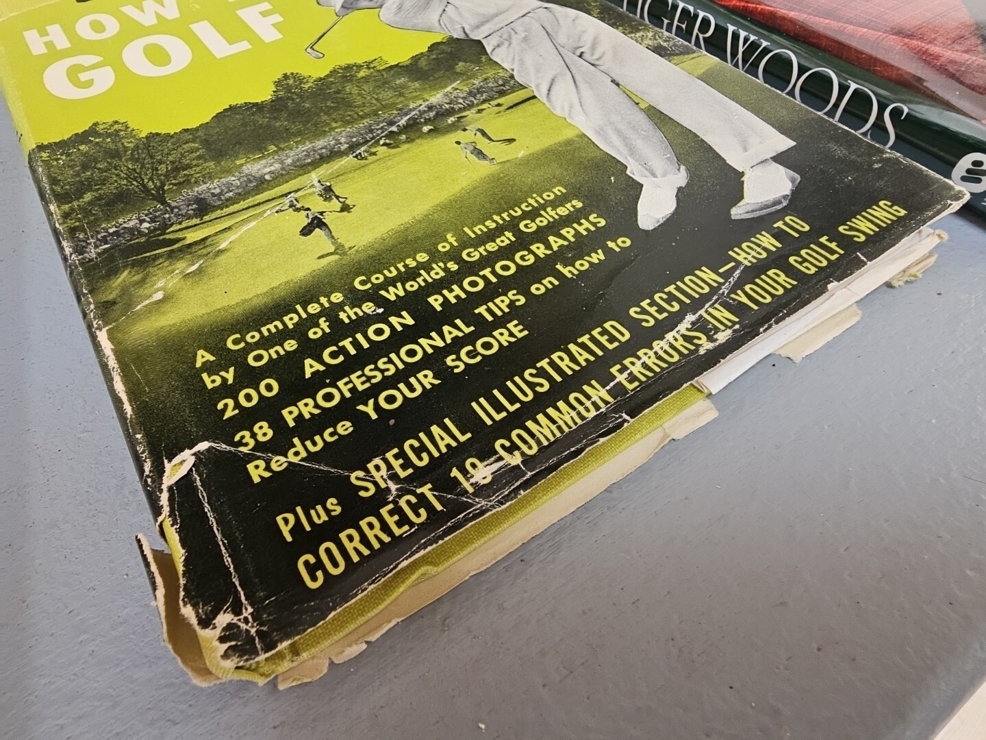 3 Golf Books Tiger Woods How I Play, Palmer Journey, Sam Snead How To ...