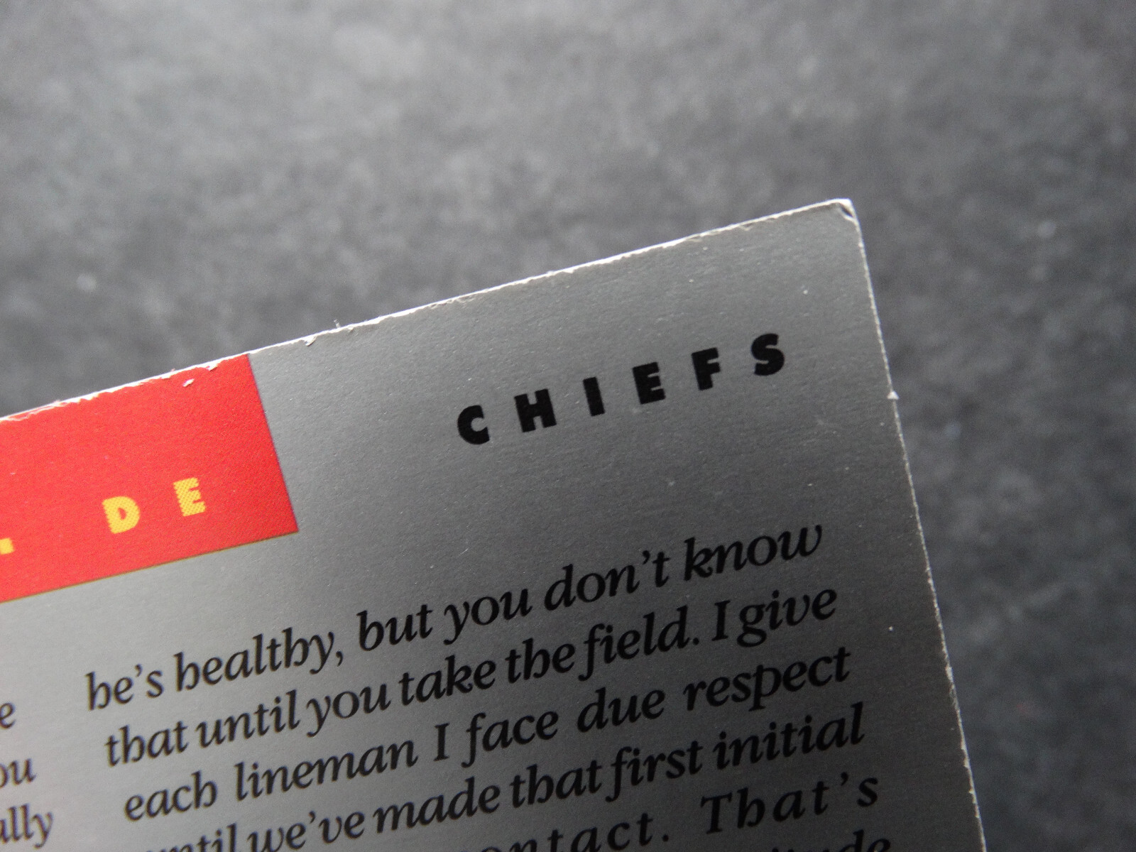 1991 Pro Line Portraits Kansas City Chiefs Team Set of 15 Football ...