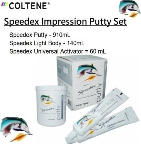 Dental COLTENE SPEEDEX C Silicon Rubber Base Impression Material Putty ...