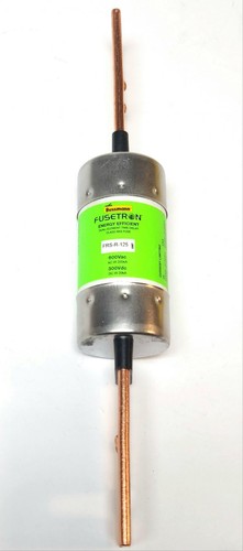 EATON COOPER BUSSMANN FRS R 125 Fusetron 600 VAC 125 AMP 300 VDC Fuse ...