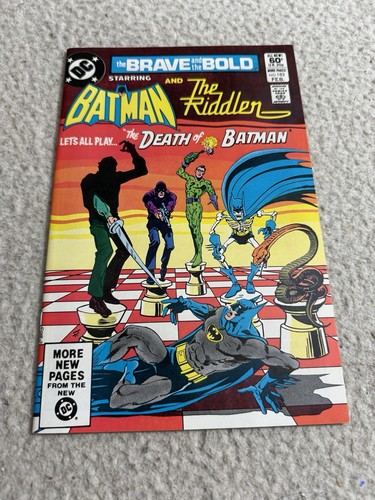The Brave And The Bold #183 Starring Batman and The Riddler Bronze Age ...