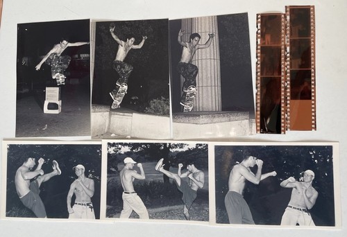 6 Vintage Photos Shirtless Skater Guys 1990s Gay Int Hunks 4x6 ...