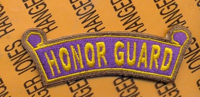 US Army Ground Headquarters GHQ HONOR GUARD arc tab patch #2 | eBay