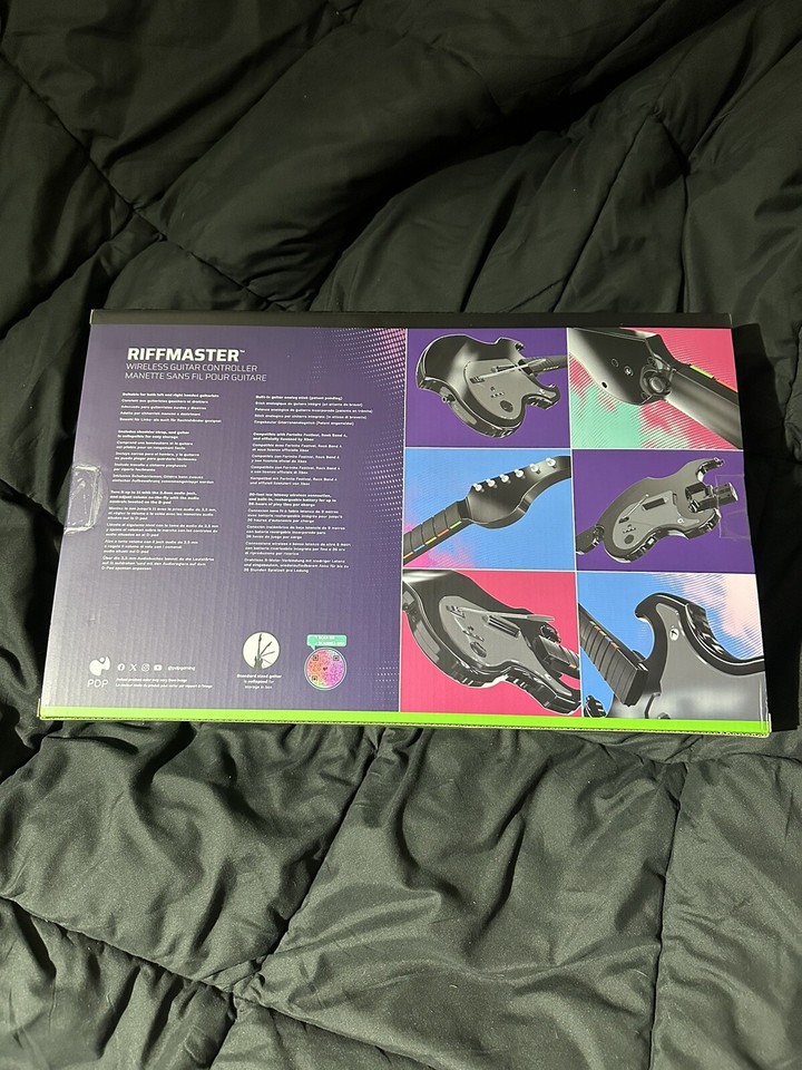 PDP Riffmaster Wireless Guitar Controller Xbox Series X S Xbox One PC ...