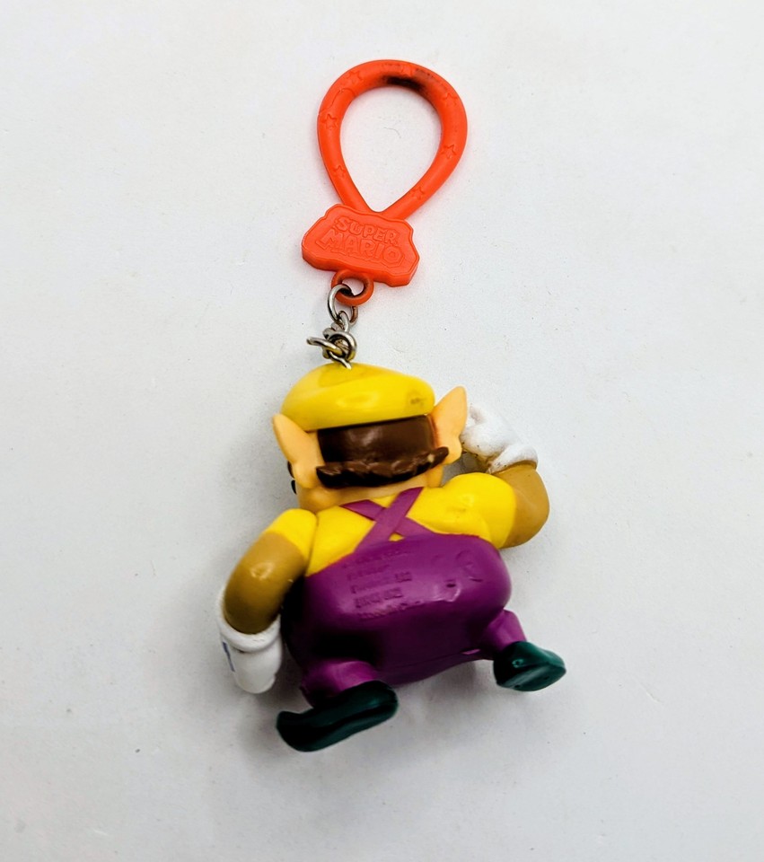 Paladone Nintendo Super Mario Backpack Buddies Wario Bag Clip | eBay UK