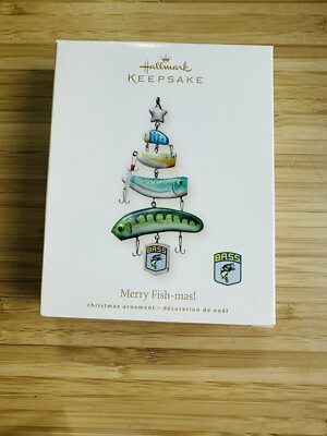Hallmark Keepsake Christmas Ornament Merry Fish-mas! 2008 Brand New ...