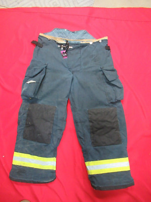 BLACK FIRE DEX 42 X 29 Firefighter Turnout Bunker PANTS GEAR RESCUE ...