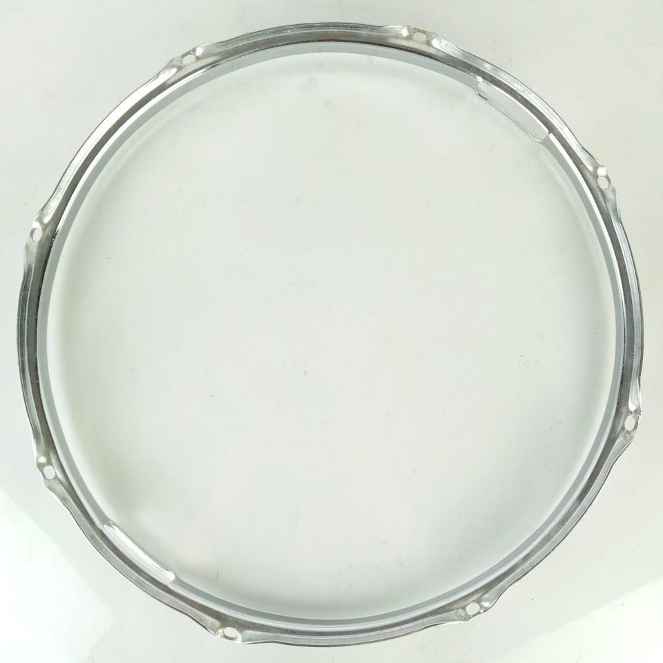 Ludwig 14"COB BRASS Triple-Flange Snare Drum Resonant Rim/Hoop 8Lug 50s ...