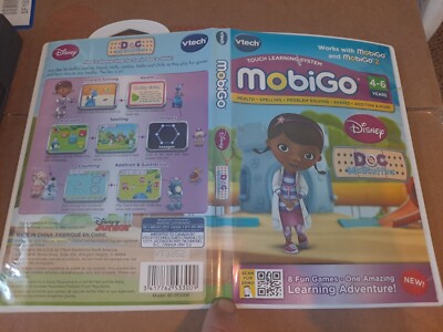 Vtech Mobigo Disney Doc McStuffins Touch Learning System Game Cartridge ...